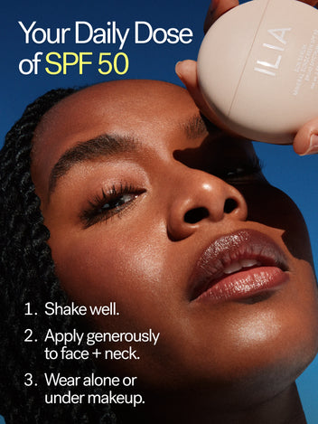 Sun Serum Mineral Sunscreen SPF 50 for Sensitive Skin | ILIA